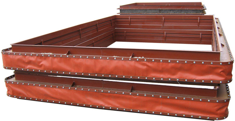 Flanged ends fabric rectangular expansion joint - Buy Fabric ...